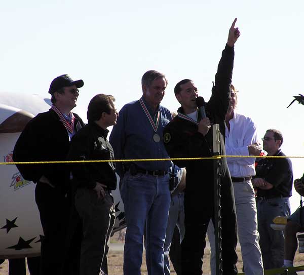 The Space Review: Photo Gallery: SpaceShipOne flight X2